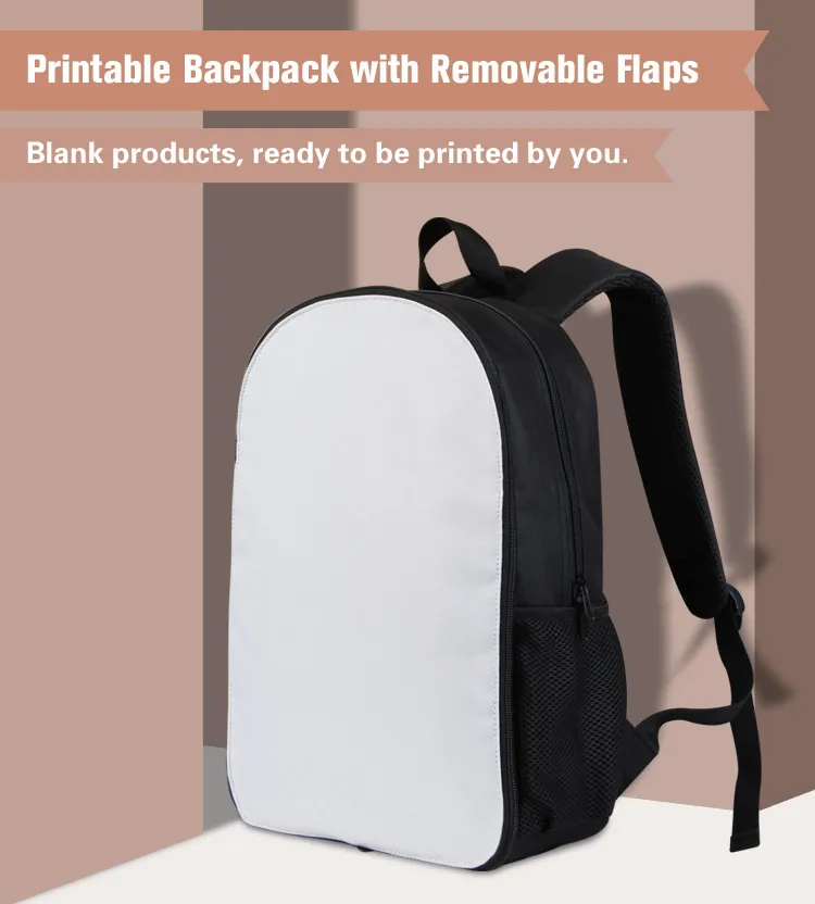 Blank Printable School Bag - Perfect for Sublimation
