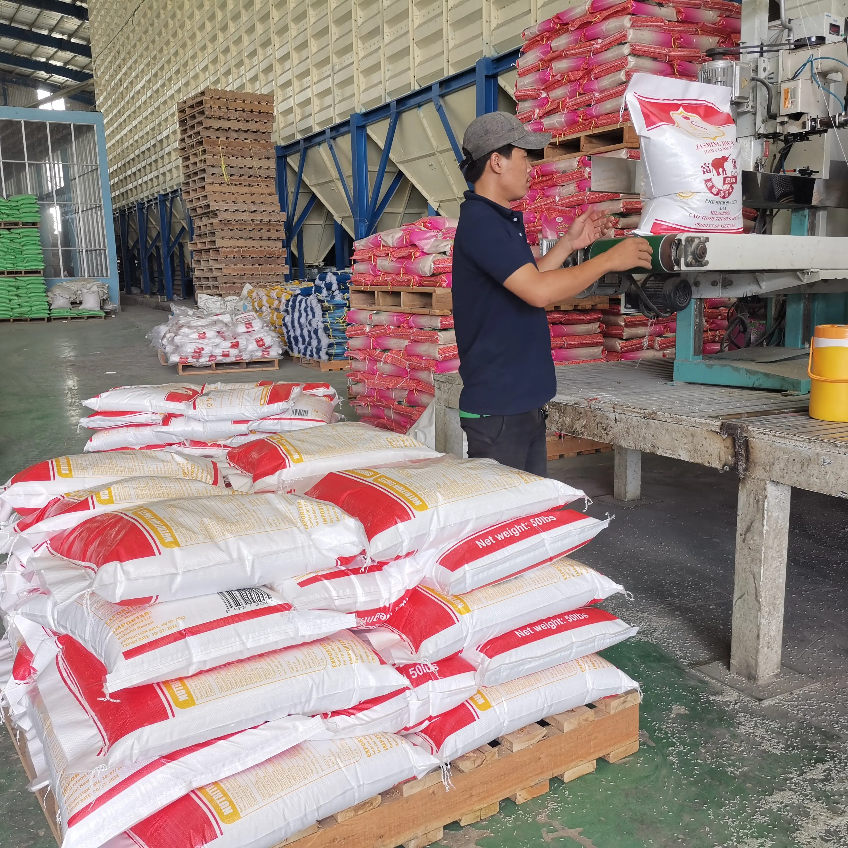 Royal Rice Jasmine Rice Riz Packing 1kg 5kg Long Grain White Rice 5% ...