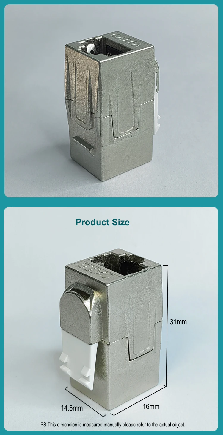 Rj45 Cat6 Cat6a Cat7 Network Keystone Jack For Lan Cable Ftp Inline ...