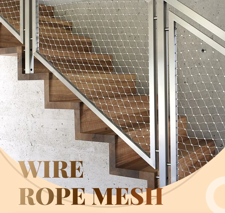 Stainless Steel Custom Manufactured Cable Mesh Using In The Zoo - Buy ...