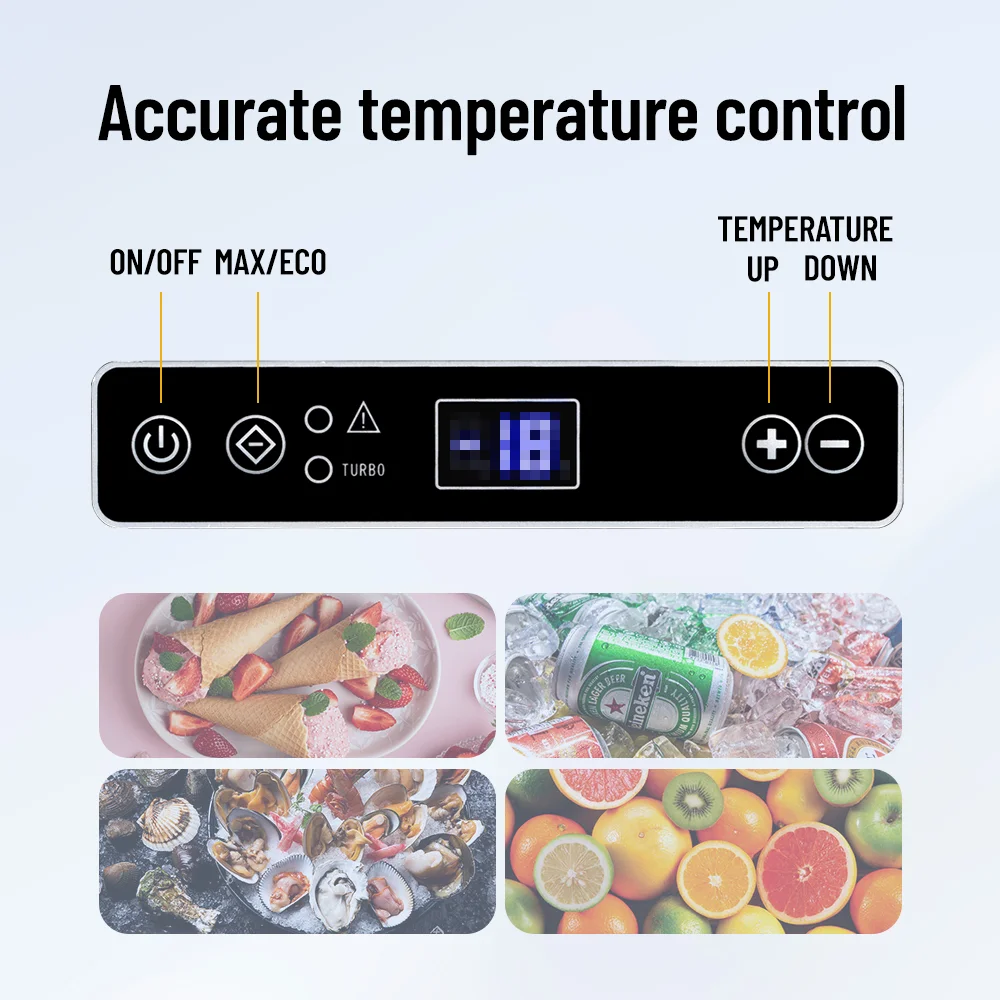 LED Display 40L Fridge Cabinet - Efficient Cooling Solutions