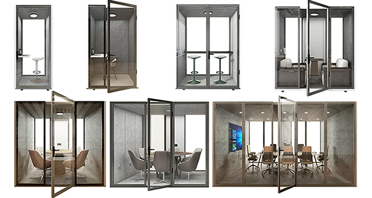 Luxury Container House Movable Meeting Room Office Studio Pod Working ...