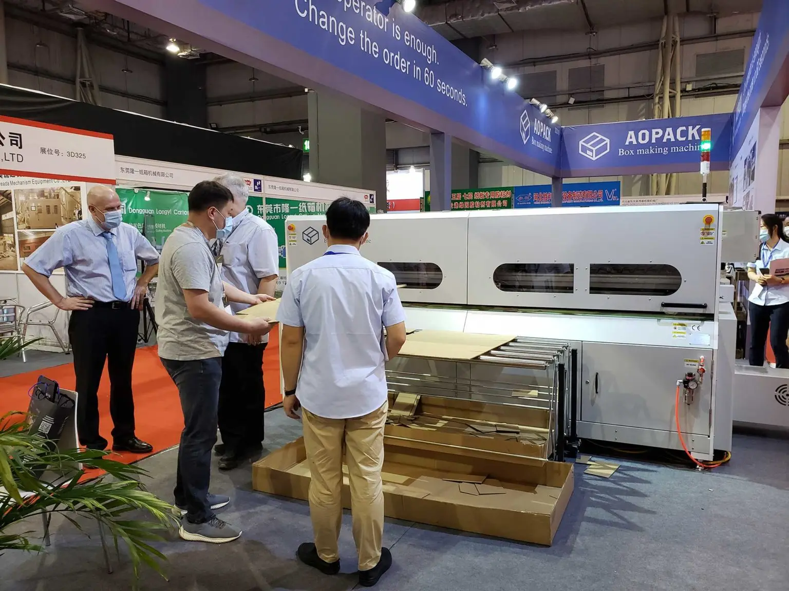 Cheap Fully Automatic Cartoon Automatic Boxes Making Machine - Buy ...