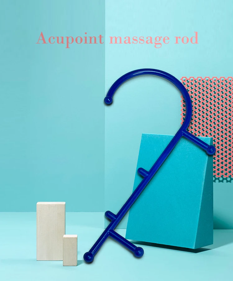 Back And Neck Massager For T Rigger Point,Cane Back Hook Massager Neck ...
