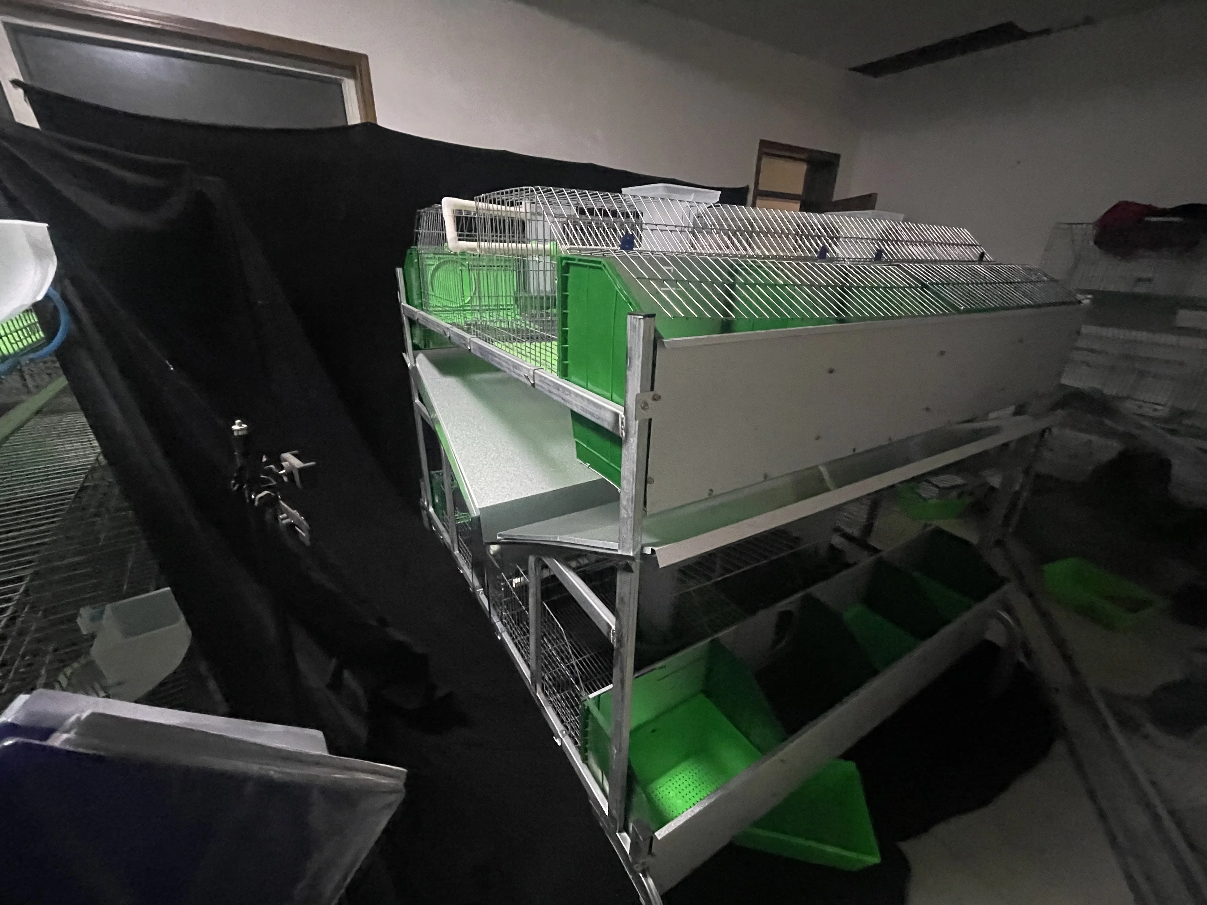 European-Style Livestock Rabbit Breeding Cage Hot Sale New Galvanized ...