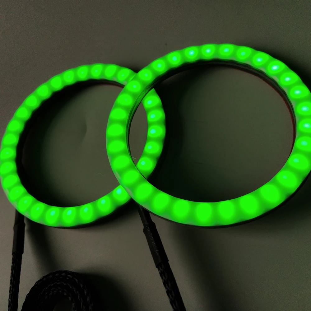 MISUN SRGBA Angel Eye Light Halos Rings for Car LED Headlights