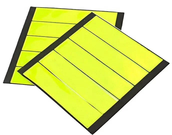 Round Shape Transparent Stickers Reflective Safety Pvc Stickers - Buy ...