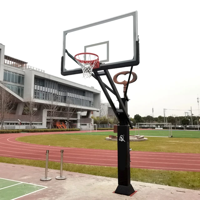 Outdoor Basketball Goals System Basketball Hoop Breakaway Rim 72 Inch ...