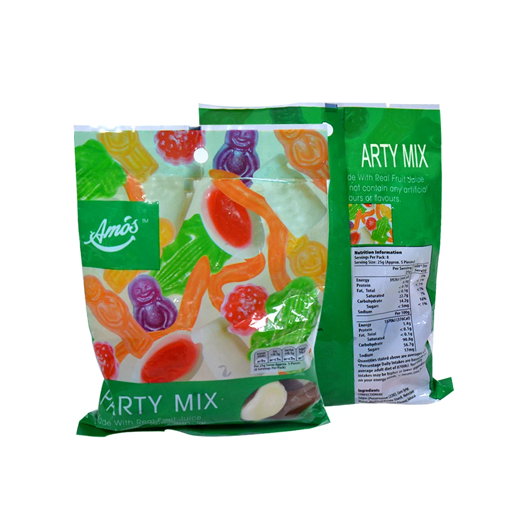 World Top Brand Amos Factory Direct Sale 2d Gummies 200g Snack Food ...