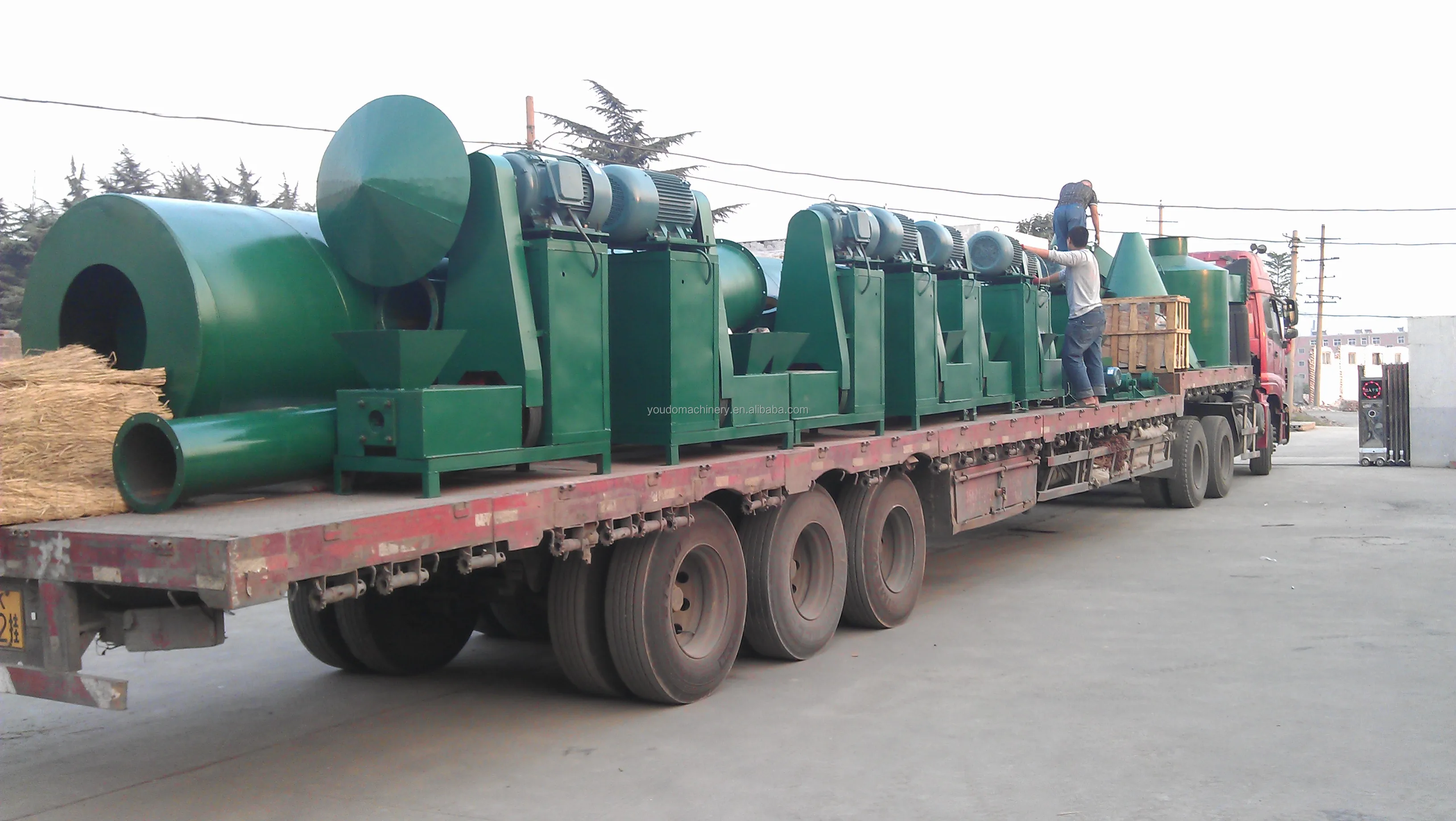 Automatic Coal Processing Machine with Energy Saving Carbonization Furnace