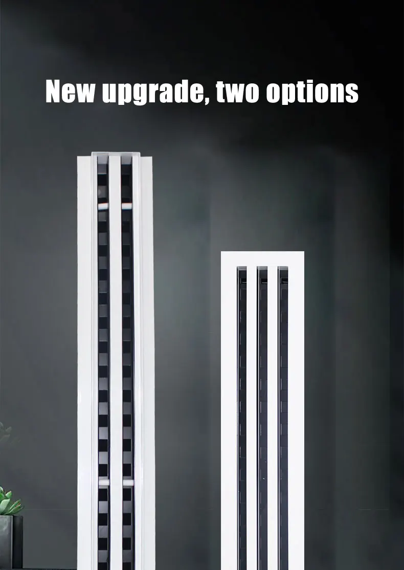 Hvac Hidden Linear Slot Diffuser Customized Ceiling Aluminum ...