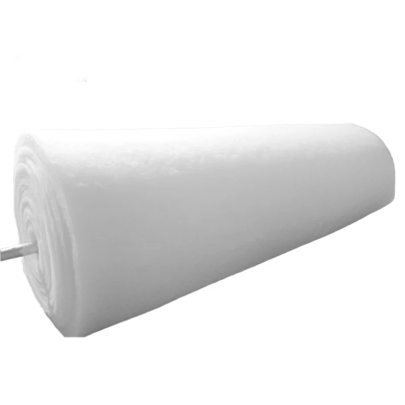 Thermal Bonded Cellulose Wadding With Virgin Polyester Fibers Rolls ...