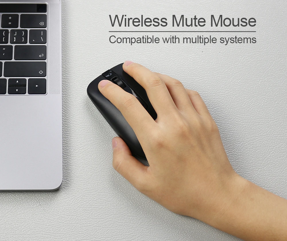 Customized Mouse Sem Fio Souris Sans Fil Optical Rechargeable Ergonomic ...