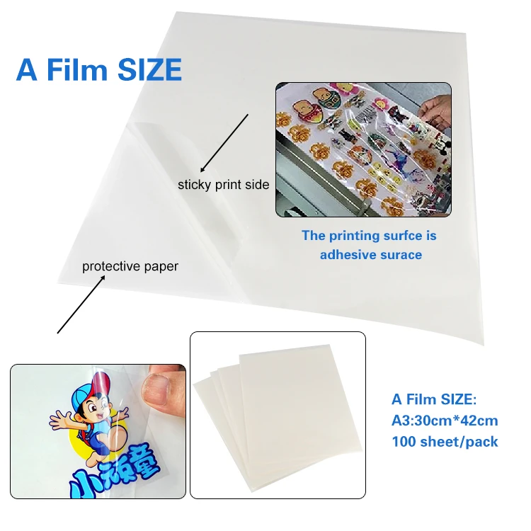 Transfer UV DTF Sticker Film - Versatile and Durable