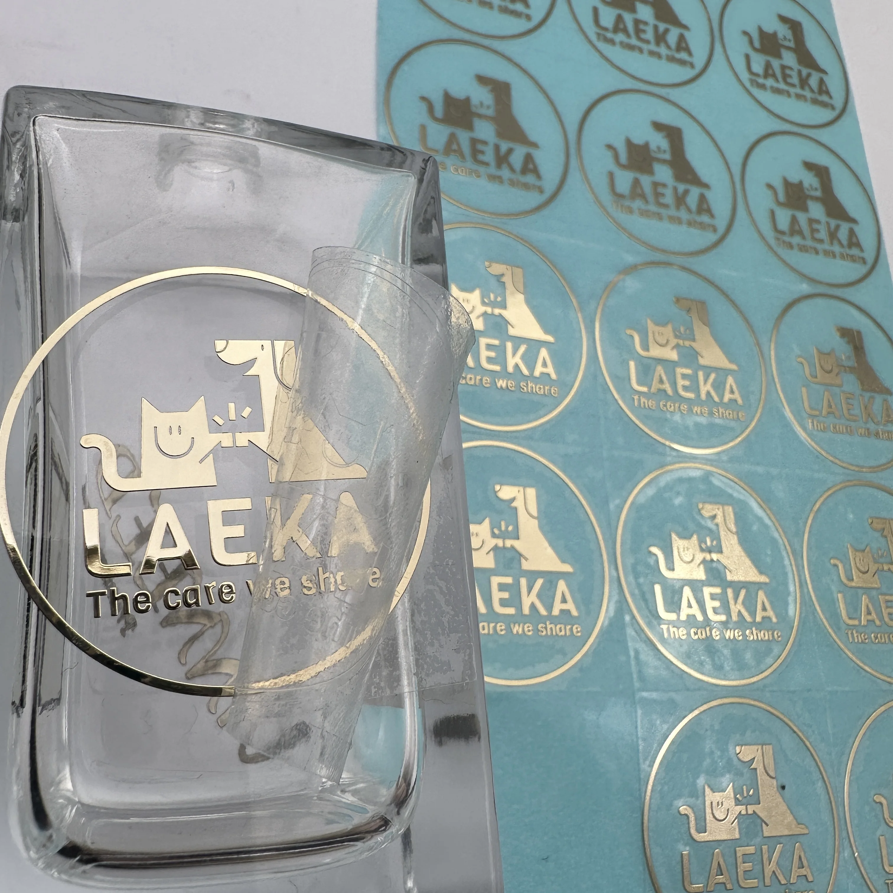 Custom Electroformed Metal Nickel Stickers - Luxury Craft