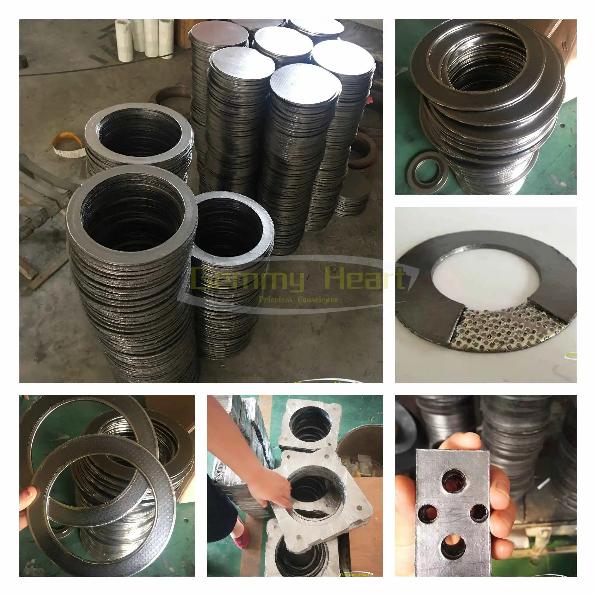 Reinforced Graphite Composite Sheet Ss304 Ss316 Pure Flexible Expanded ...