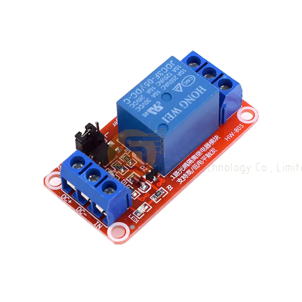 1-channel Relay Module With Optocoupler Isolation,Supports High And Low ...