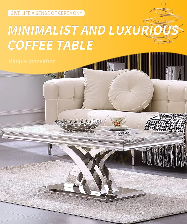 Luxury Living Room Furniture - Smart Tea Center Table