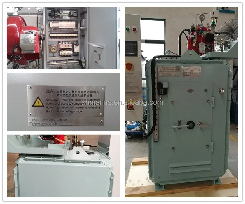 USCG Marine Incinerator - Efficient Solid Waste Management