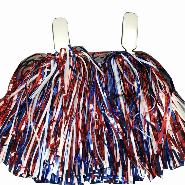 Wholesale 500 Plastic Streamers Rooter Poms Cheerleading Pompoms With ...