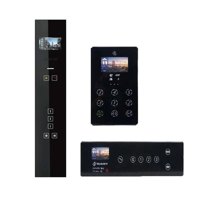 Elevator Button Operation Panel - Elevator COP LOP Hop Lift Spare Parts