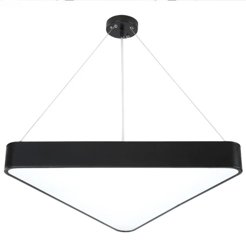 Modern Commercial RGB Triangular Linear Led Pendants Lighting Fixtures ...