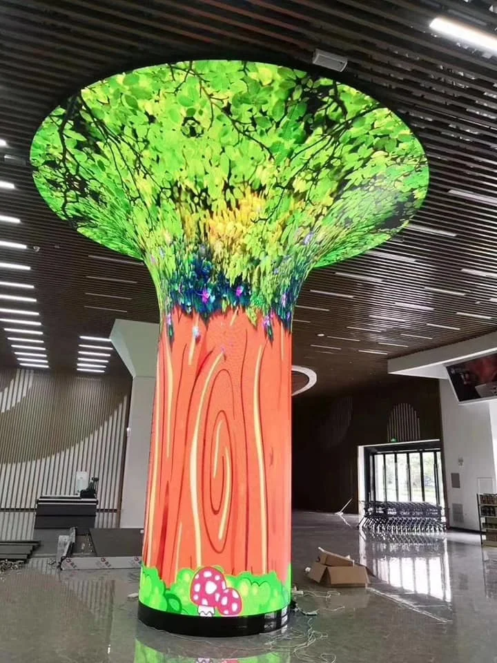 GOB Outdoor Creative Flexible Soft Ribbon LED Screen Modules