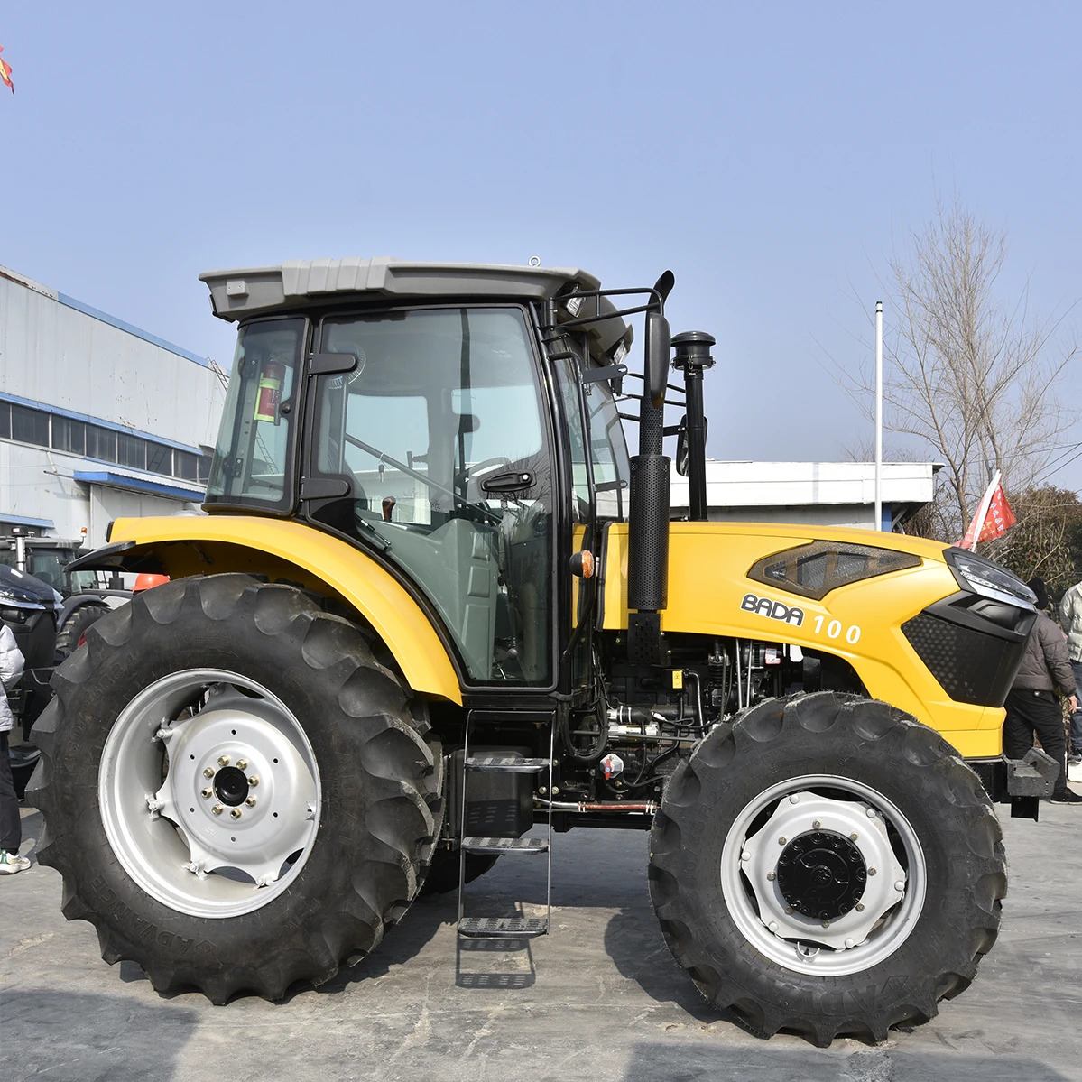 china 100hp farm tractor 4wd Trator Tracteur 100 PS Traktor vineyard 4x4 agriculture Tractor de ...