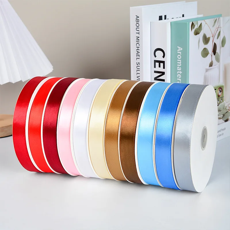 2mm*100yard Polyester Ribbon Gift Flower Packing Decorating Wrapping ...
