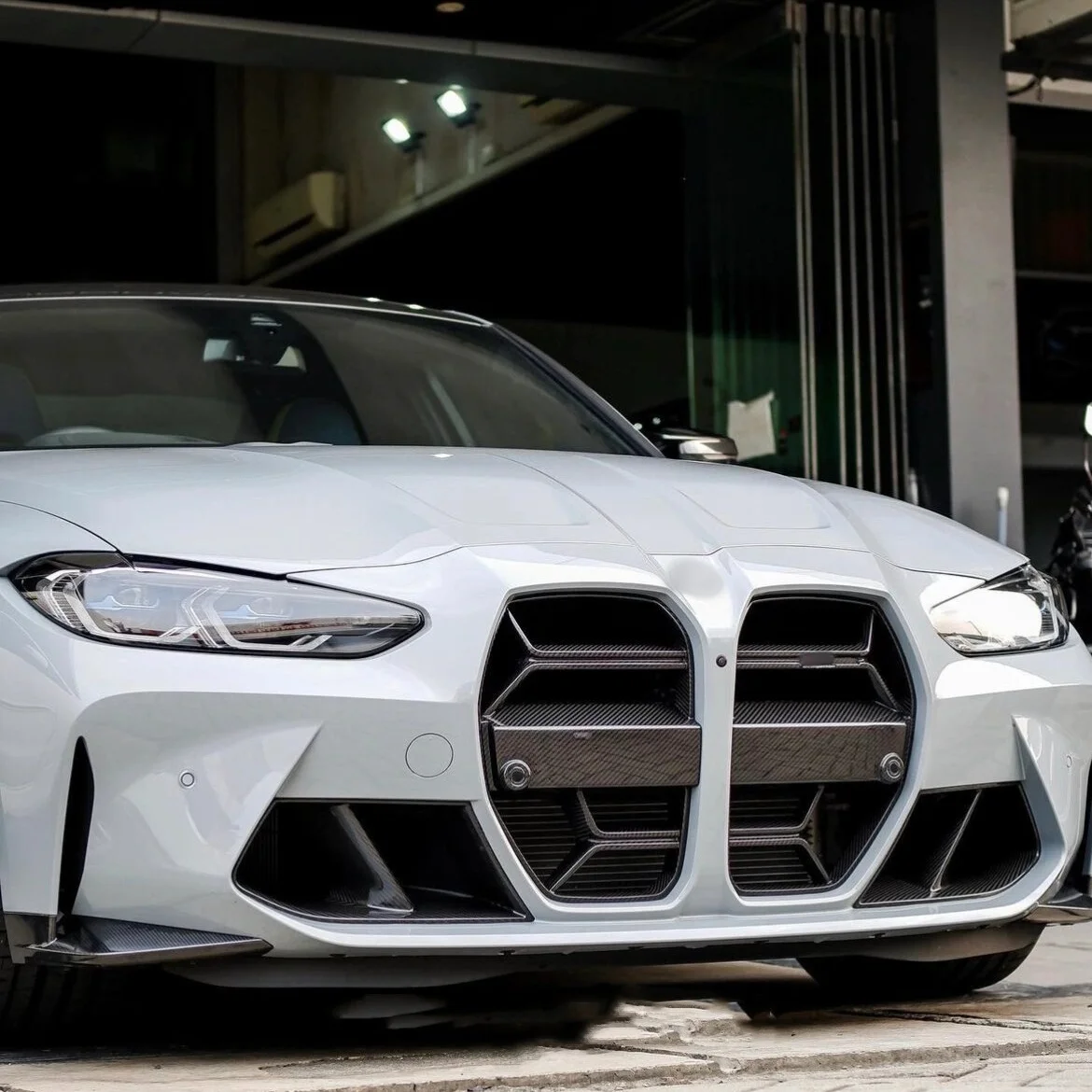 CSL Style Carbon Fiber Grill for BMW M3 G80 M4 G82