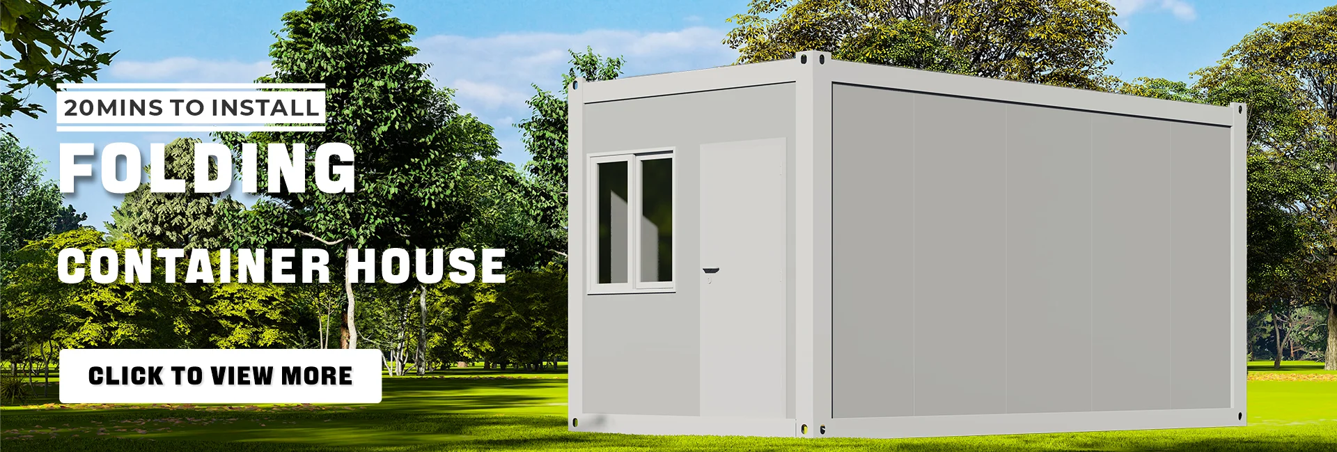 Modern Design 20ft 40ft Folding Container House From China Fast Flat ...