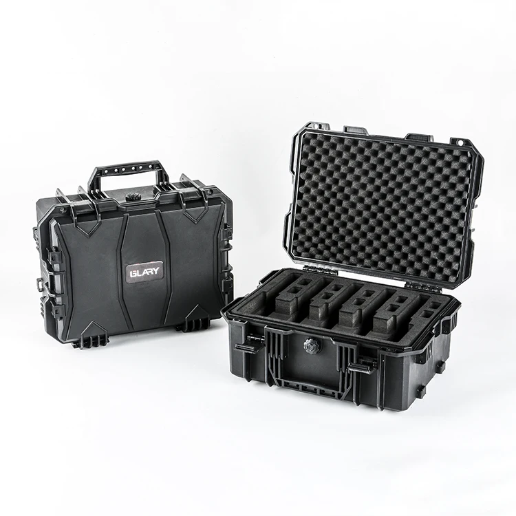 GLARY Olive Green Hunting Hand Gun Case - Waterproof & Shockproof