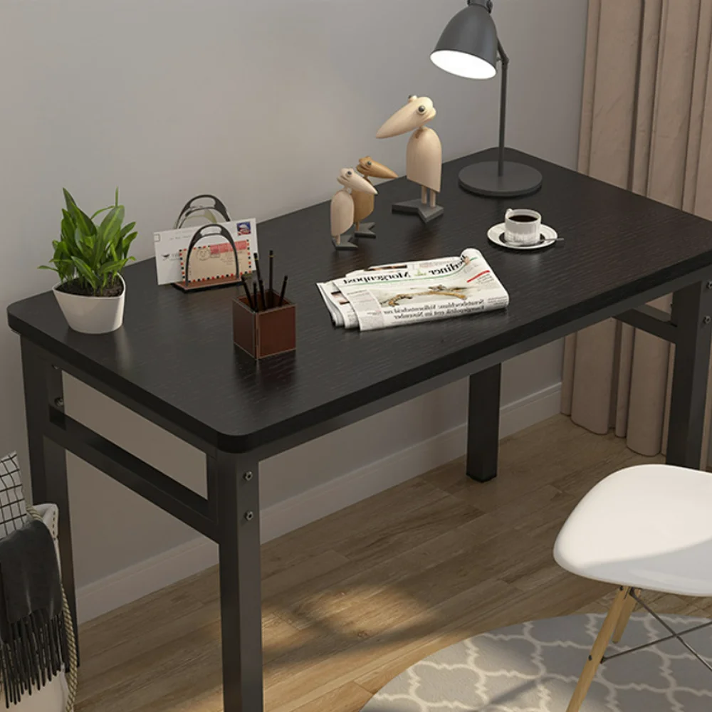 Bjflamingo Computer Desk Simple Bedroom Desk Home Student Desktop Desk ...