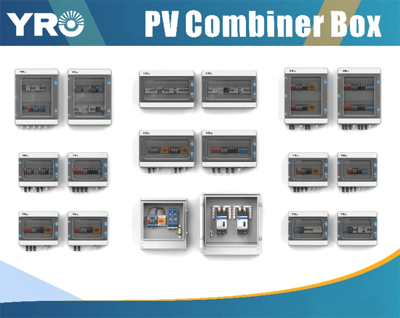 YRO Solar PV Array Combiner Box - 2 String Solar Panels