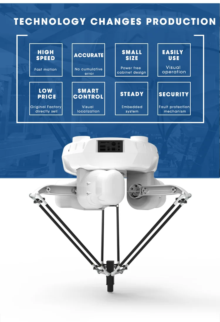 Rosh And Ce Approved Robotic Pick Place High Speed Arm 4 Axis ...