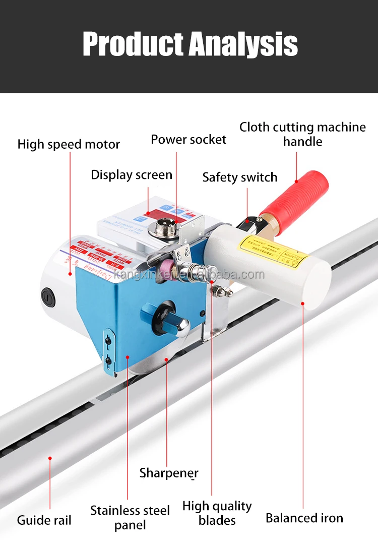 Manual Large Counting Fabric Cutting Machine with Low Price