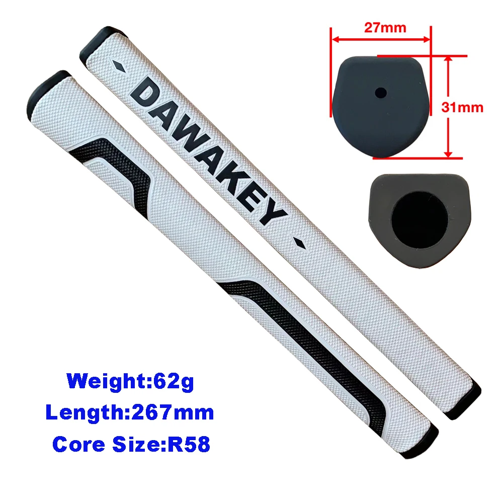 Customized DAWAKEY Pistol TOUR Golf Putter Grips - Multi Color PU