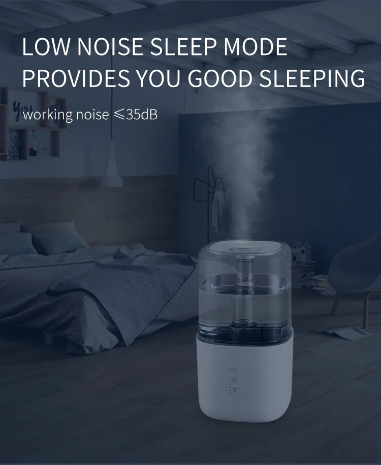 3.5 L Stainless Steel Water Tank Top Fill Steam Warm Mist Humidifier ...