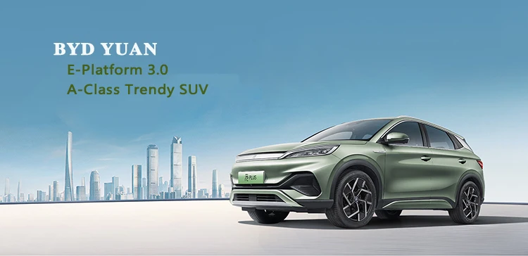 BYD YUAN Plus Electric Car - 510 Km Range SUV for Sale