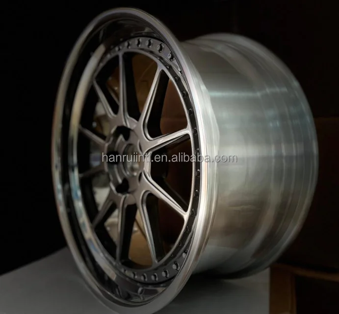 Custom Bg Forged 2 Piece Concave Alloy Wheels 5x120 20inch Gray Color ...