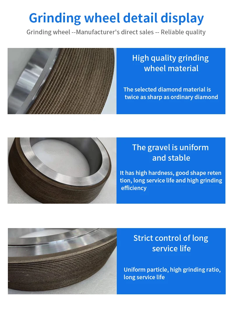 11v9 Cylindrical Grinding Universal Tool Cutter Ceramic Grinding Wheel ...