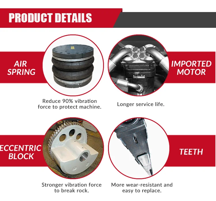 20 Ton Excavator Hydraulic Xcentric Ripper Vibro Ripper For Ex200 - Buy ...