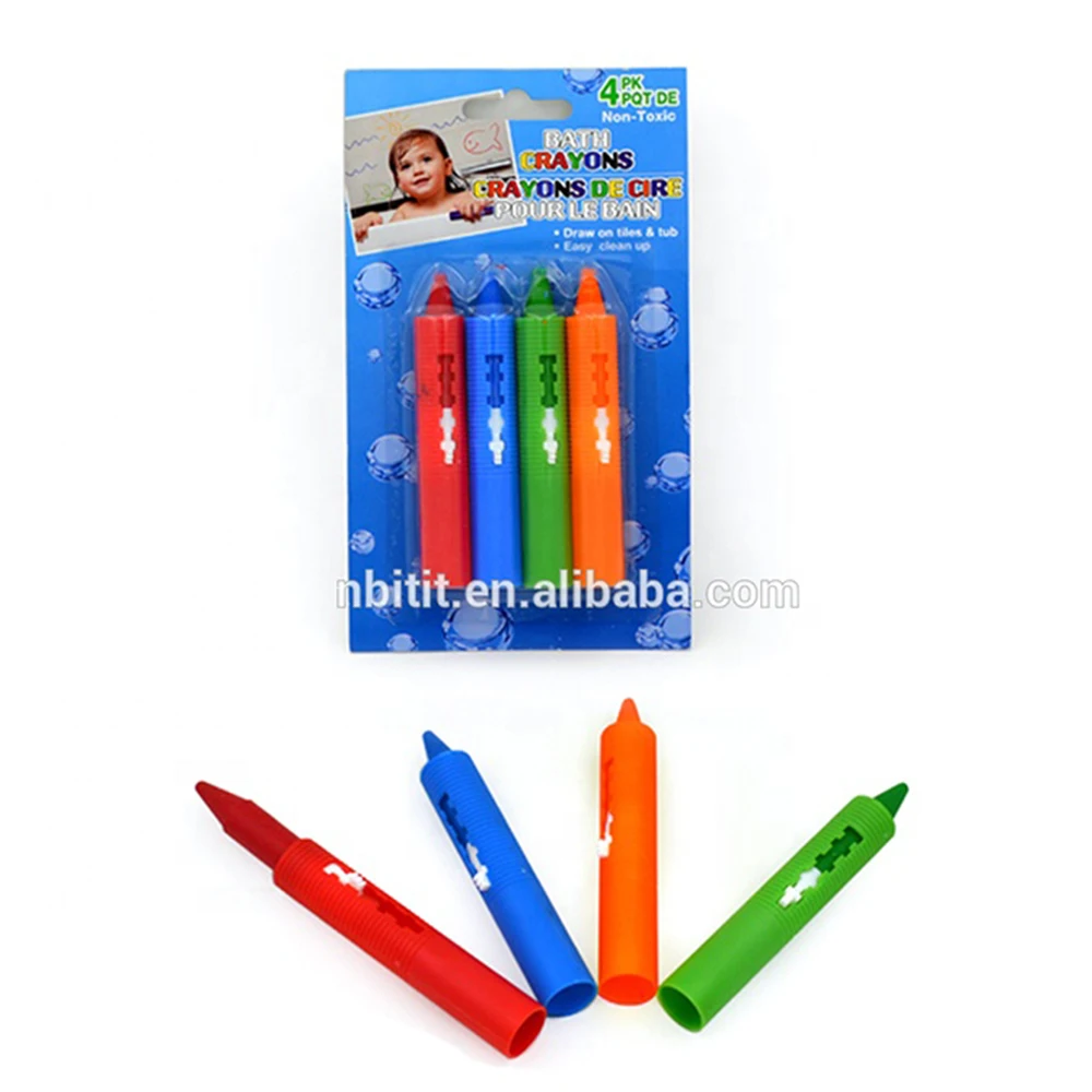 Color Box Set Multi-color Kids Drawing Crayons Plastic Wax Crayons ...