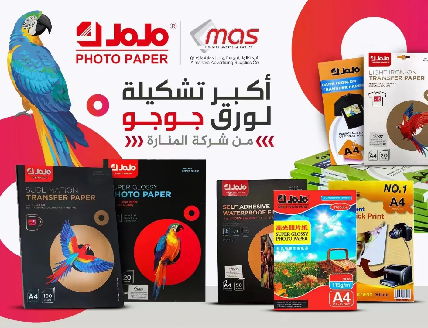 Jojo Transe Face Glossy Highlight Adhesive Photographic Paper Single ...