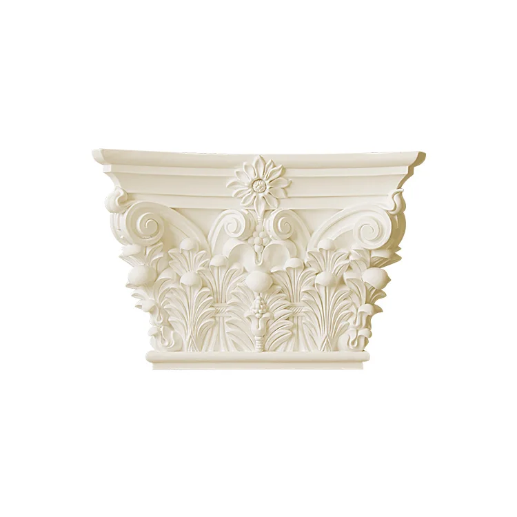 Polyurethane Foam Roman Pillar Molding Decorative PU Roman Pillar ...