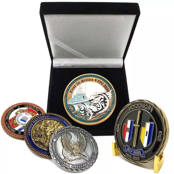 Challenge Coin 3d Sublimation Uae Usa Holder Custom Metal Blank ...
