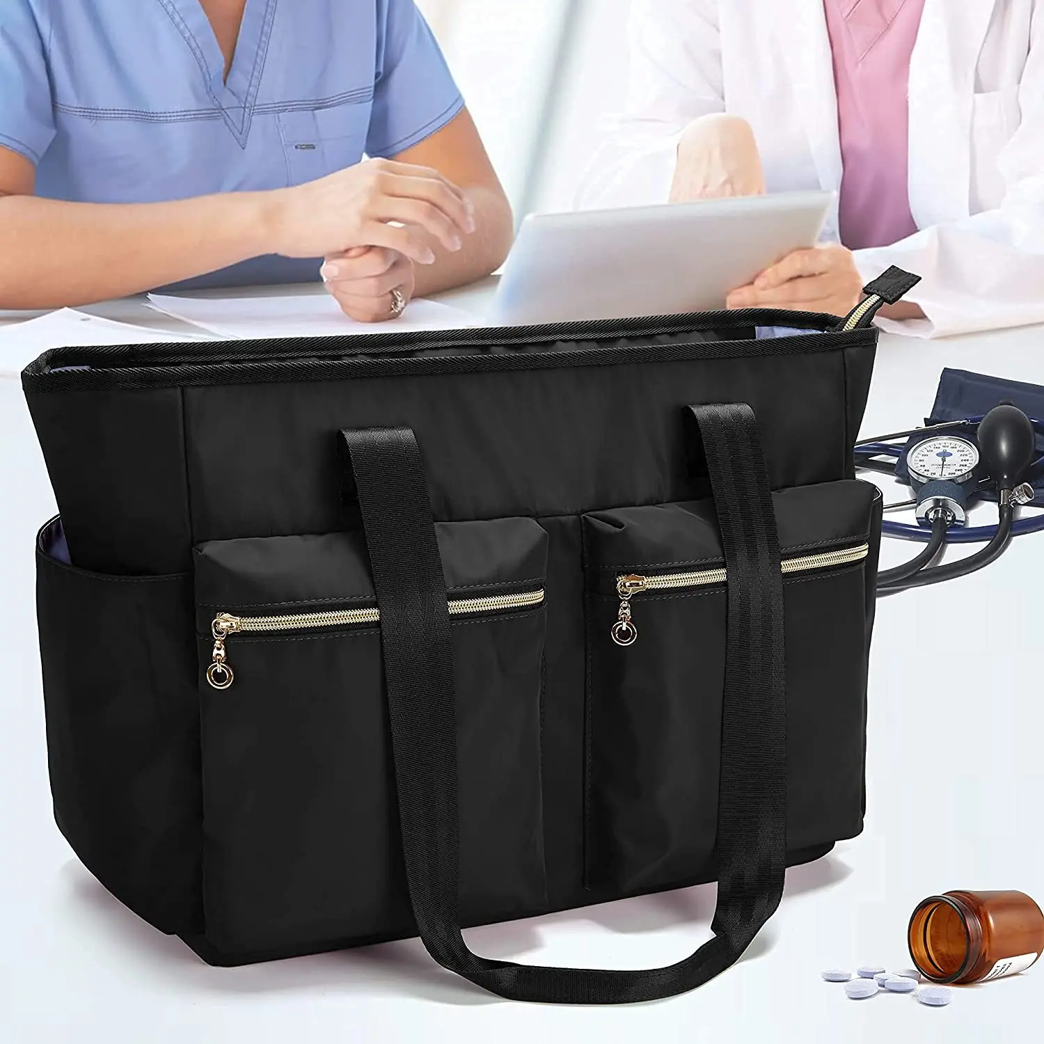 Waterproof Medical Students Nurse Tote Bags for Work