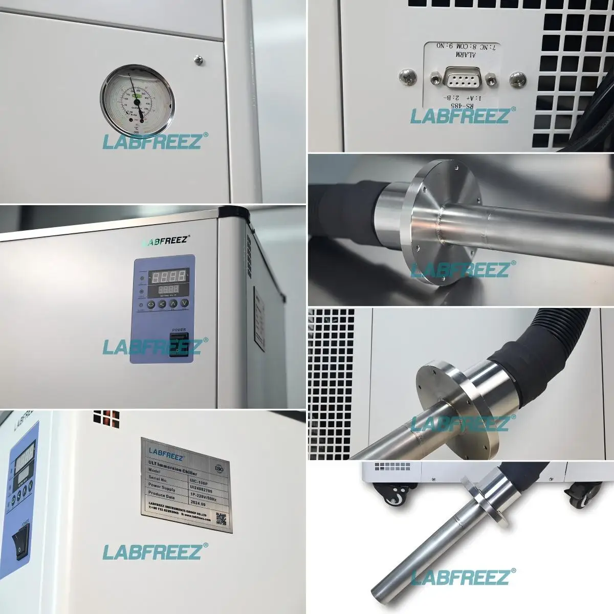 Ultra Low Temperature Immersion Chiller - Automatic Probe Cooler for ...