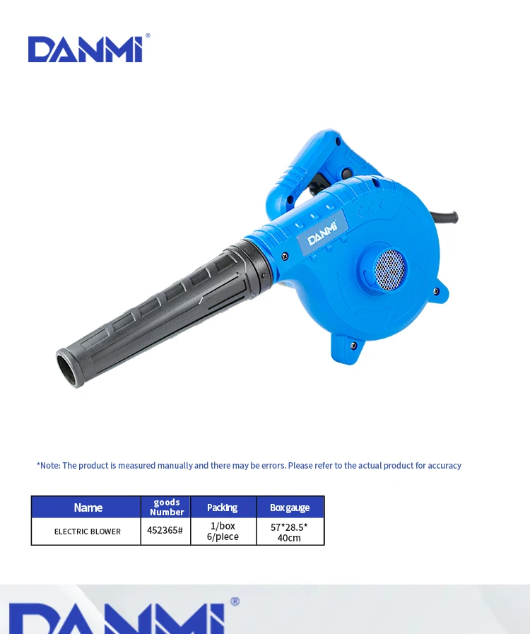 600w Electric Adjustable Blower - 2.8cbm/min Dust Cleaning Power Tool