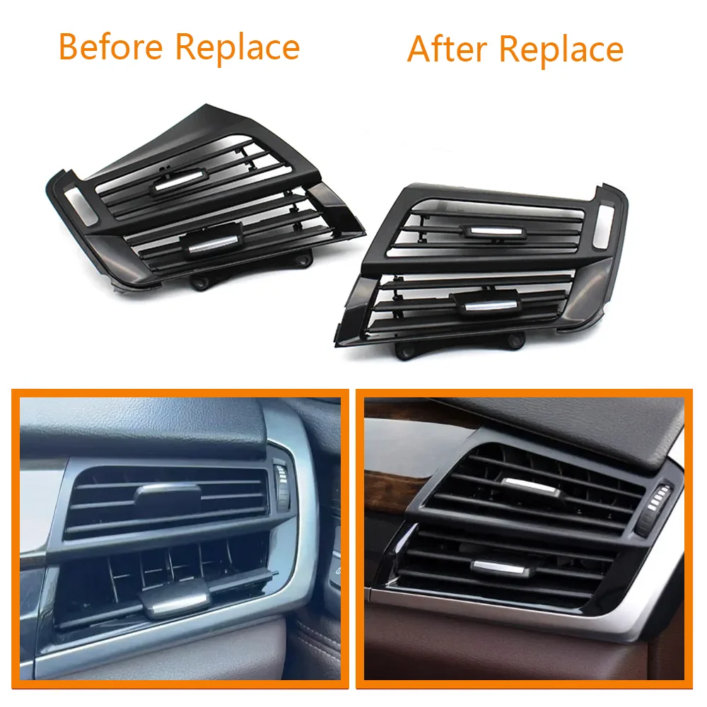 Lhd Car Air Conditioning Left Right Ac Vent Outlet Grille Cover Panel ...